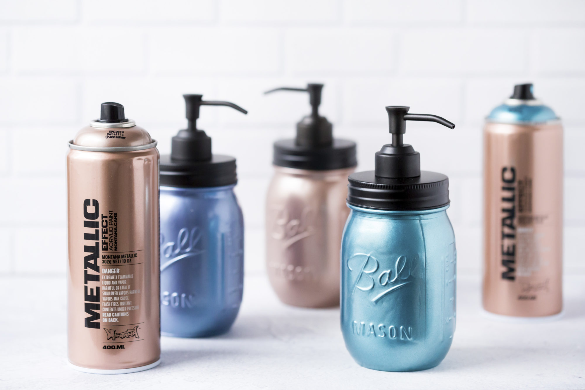 Metallic Soap Dispenser – Embellish your bathroom the easy way