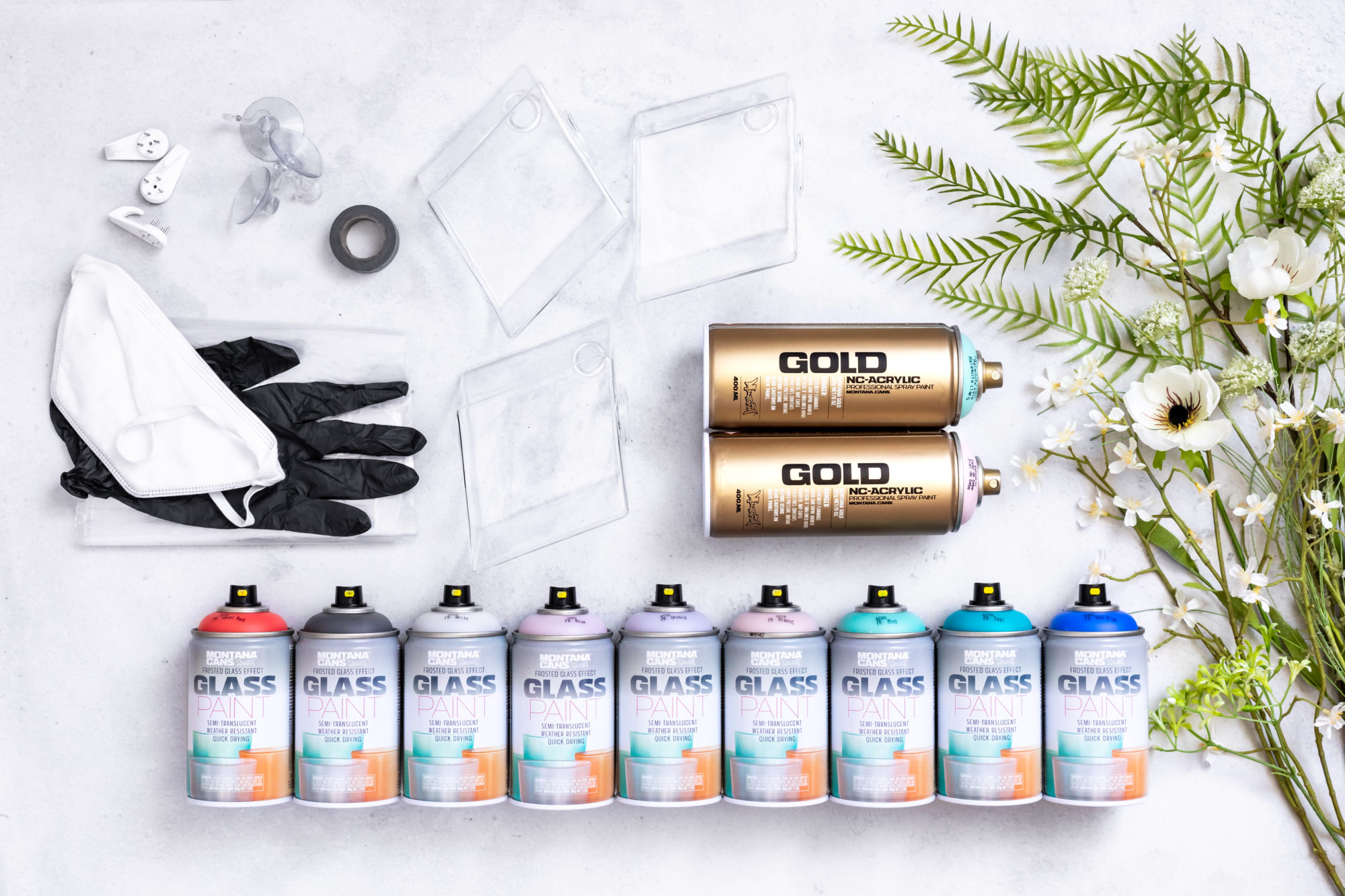 GLASS PAINT Containers – Creating ambiance with transparent paint