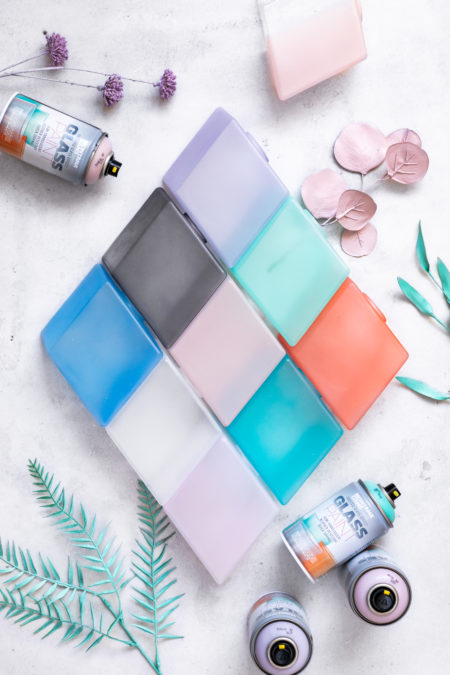 GLASS PAINT Containers – Creating ambiance with transparent paint