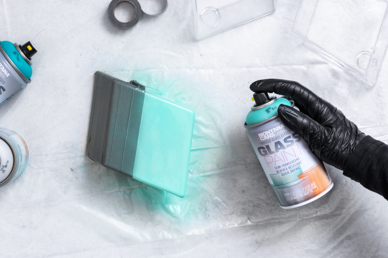 GLASS PAINT Containers – Creating ambiance with transparent paint