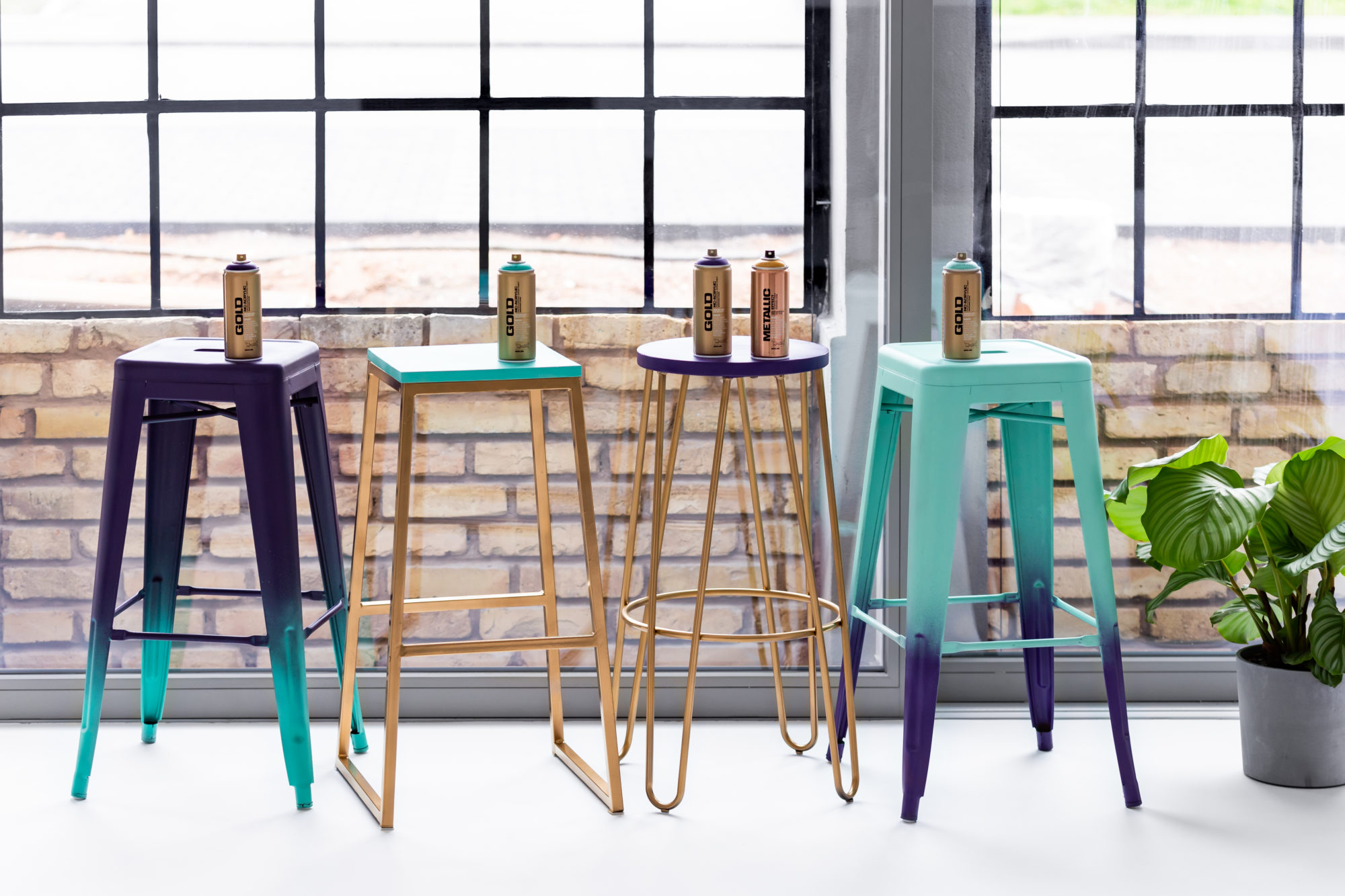 Gradient Bar Stools – Taking a seat in style