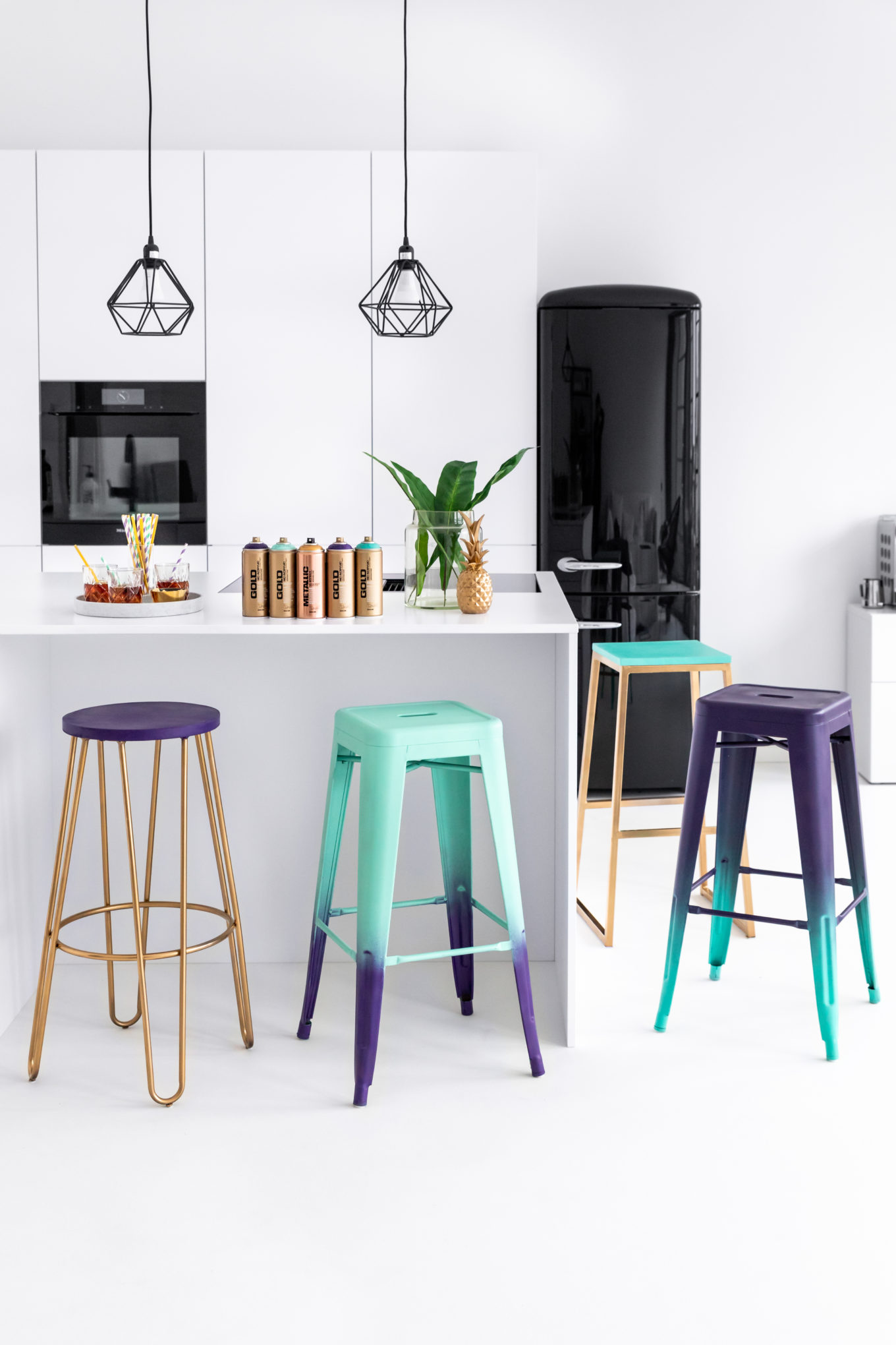 Gradient Bar Stools – Taking a seat in style