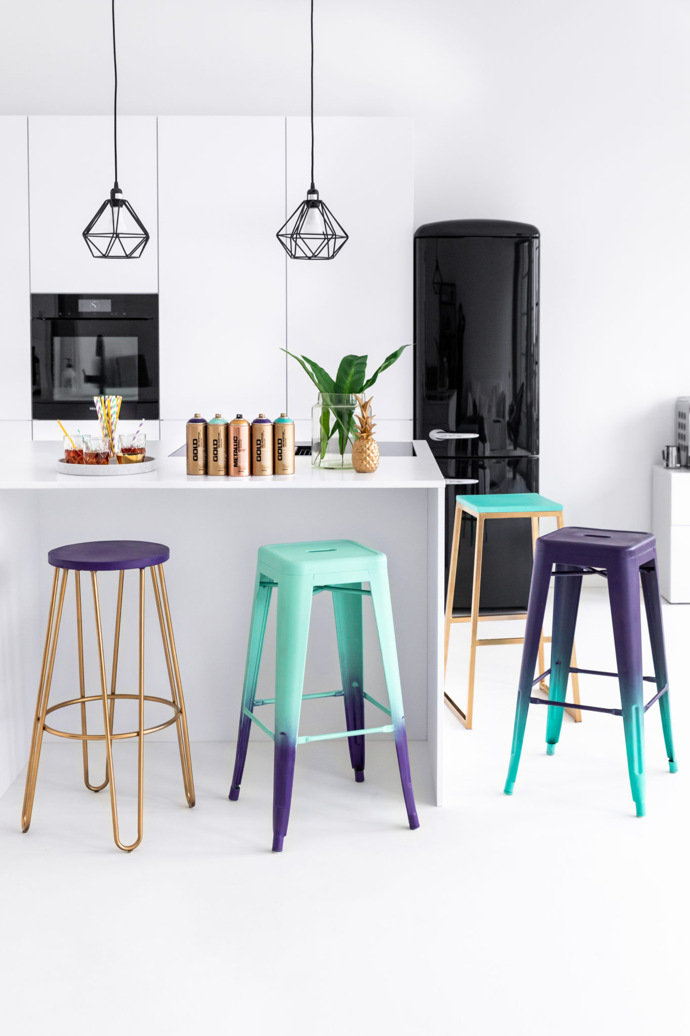 Gradient Bar Stools – Taking a seat in style