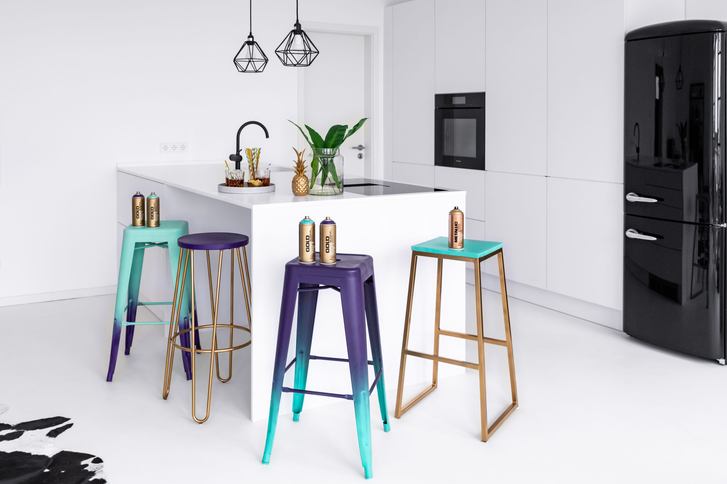 Gradient Bar Stools – Taking a seat in style