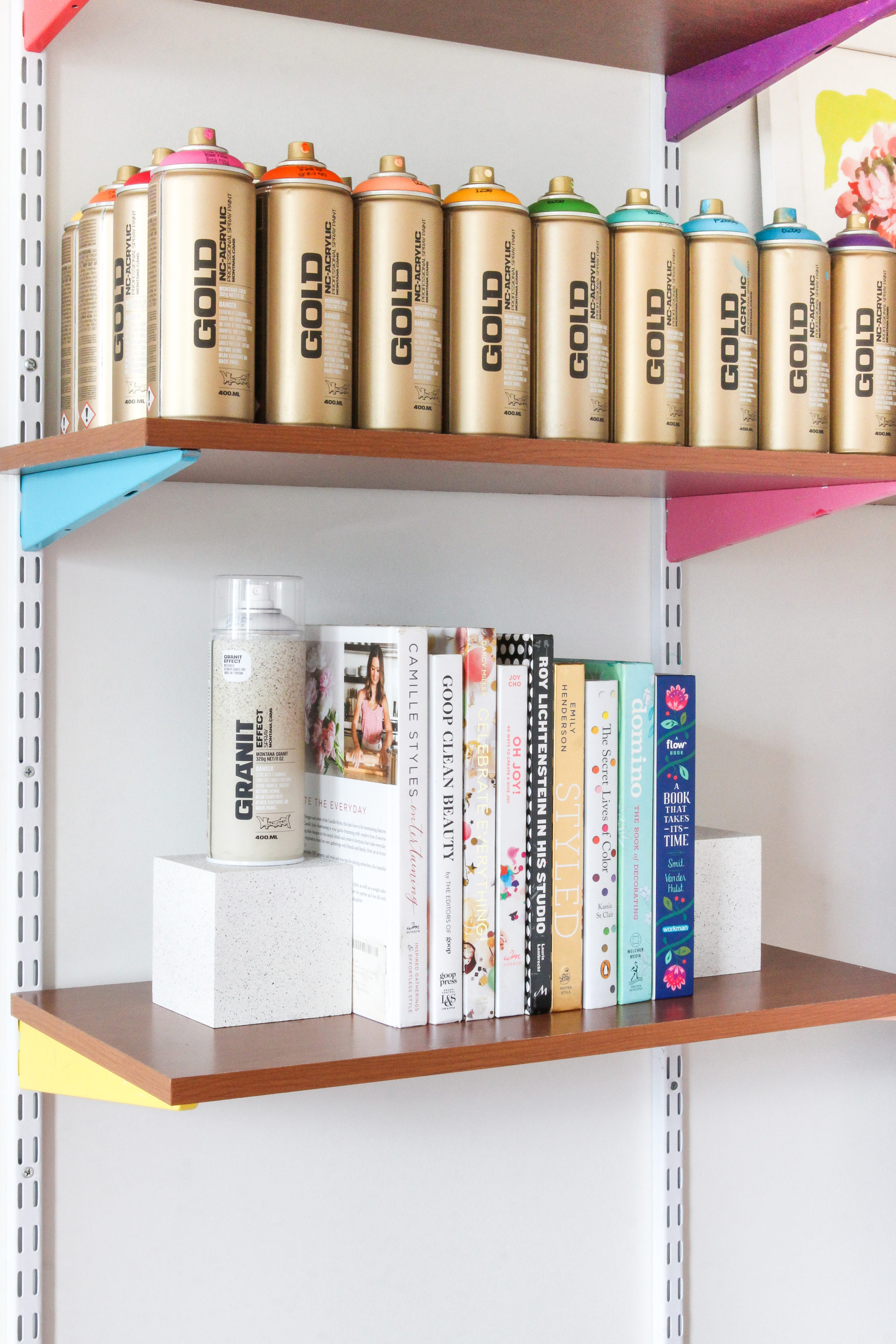 Minimalist Granit Bookends