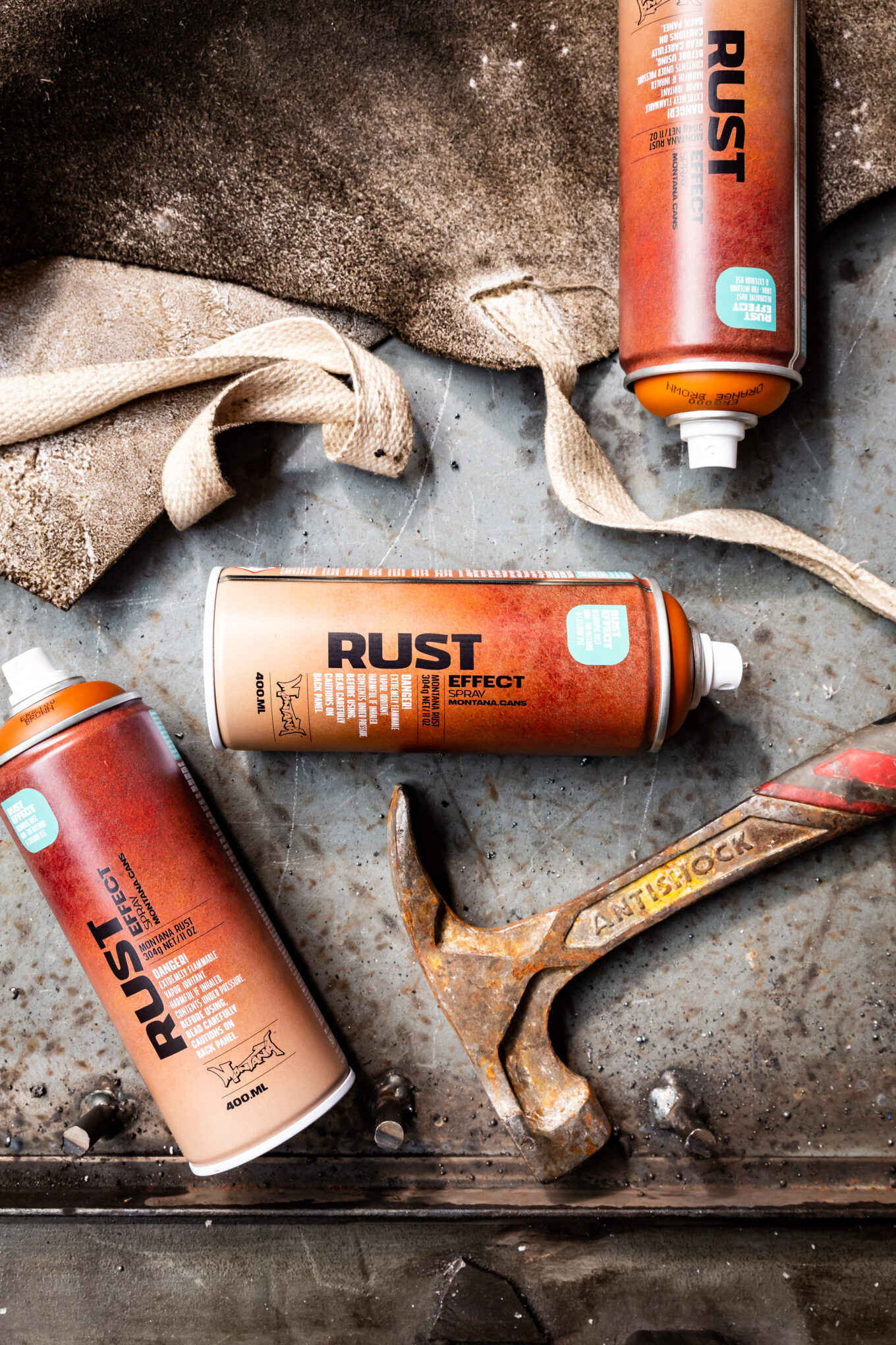 Introducing the new Montana RUST Effect Spray – Testing the new RUST
