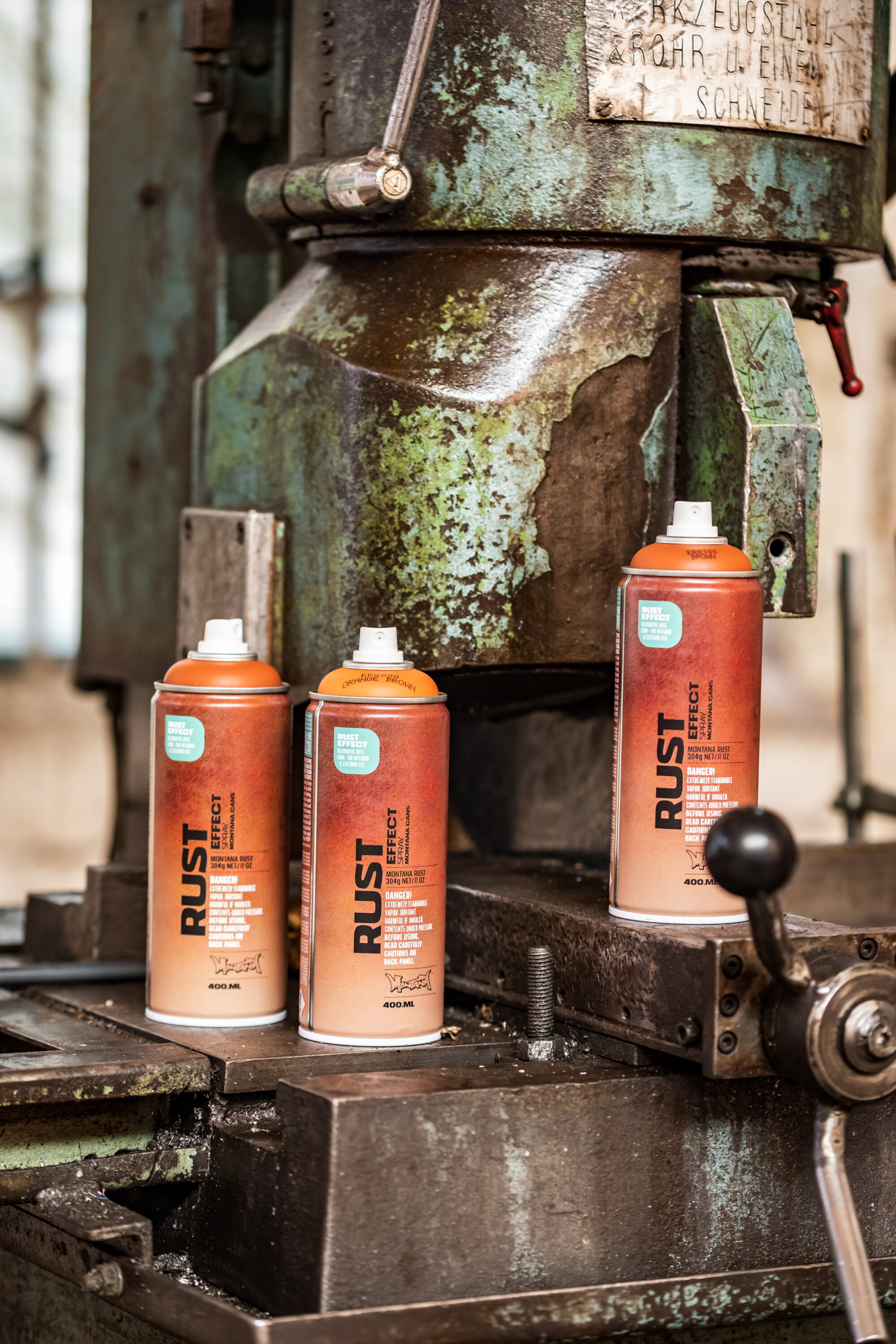 Introducing the new Montana RUST Effect Spray – Testing the new RUST