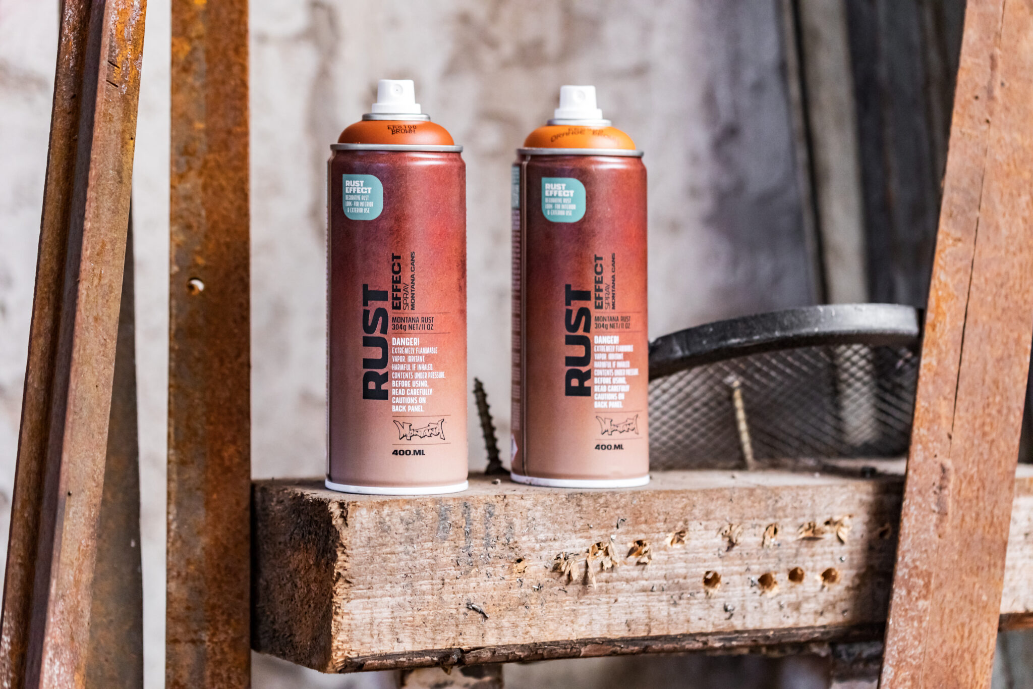 Introducing the new Montana RUST Effect Spray – Testing the new RUST