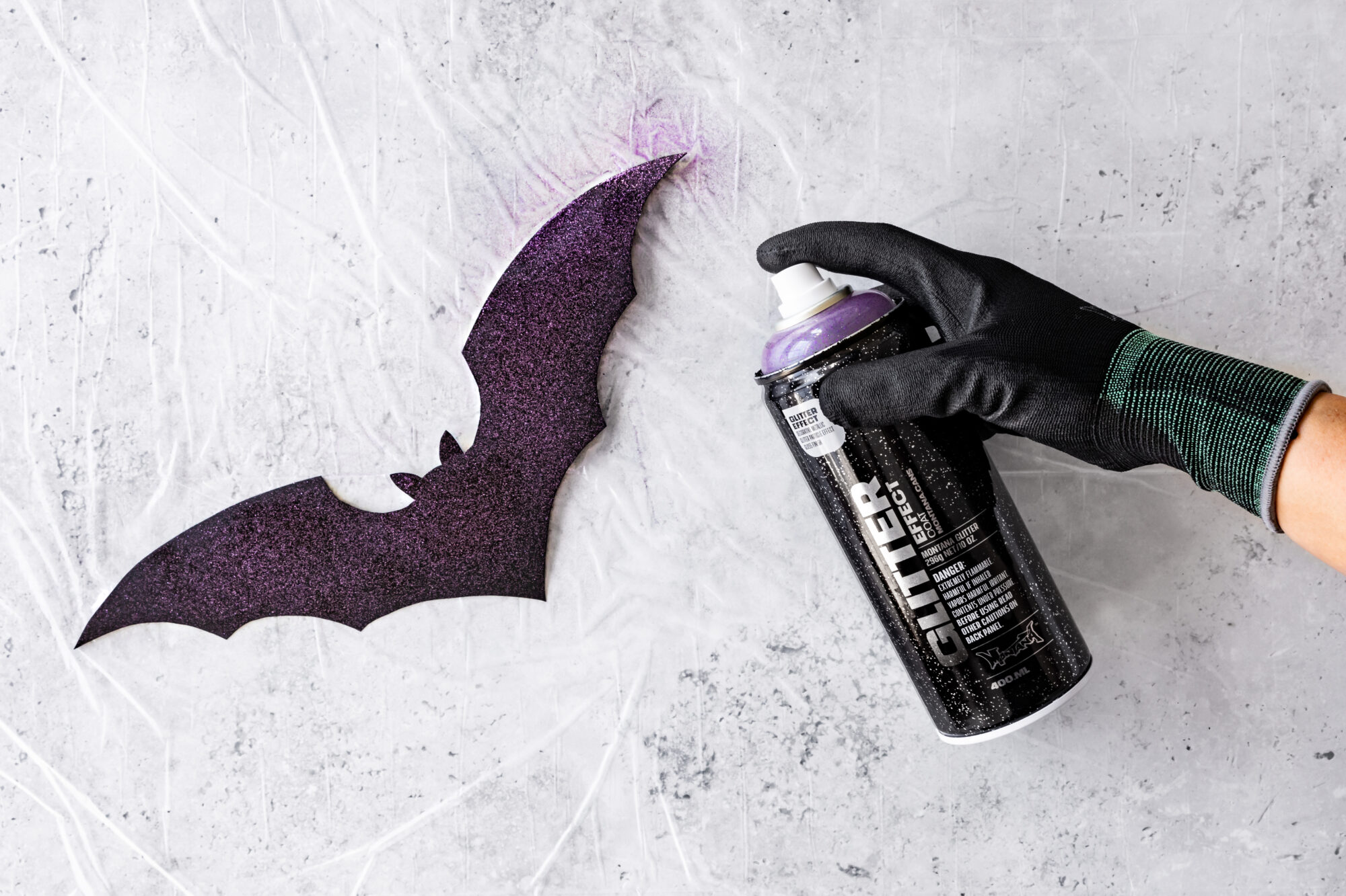 Halloween Glitter Bats