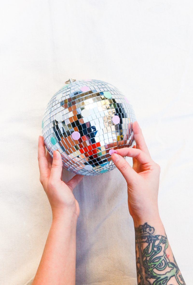 Glass Paint Disco Balls – Getting your boogie on at home