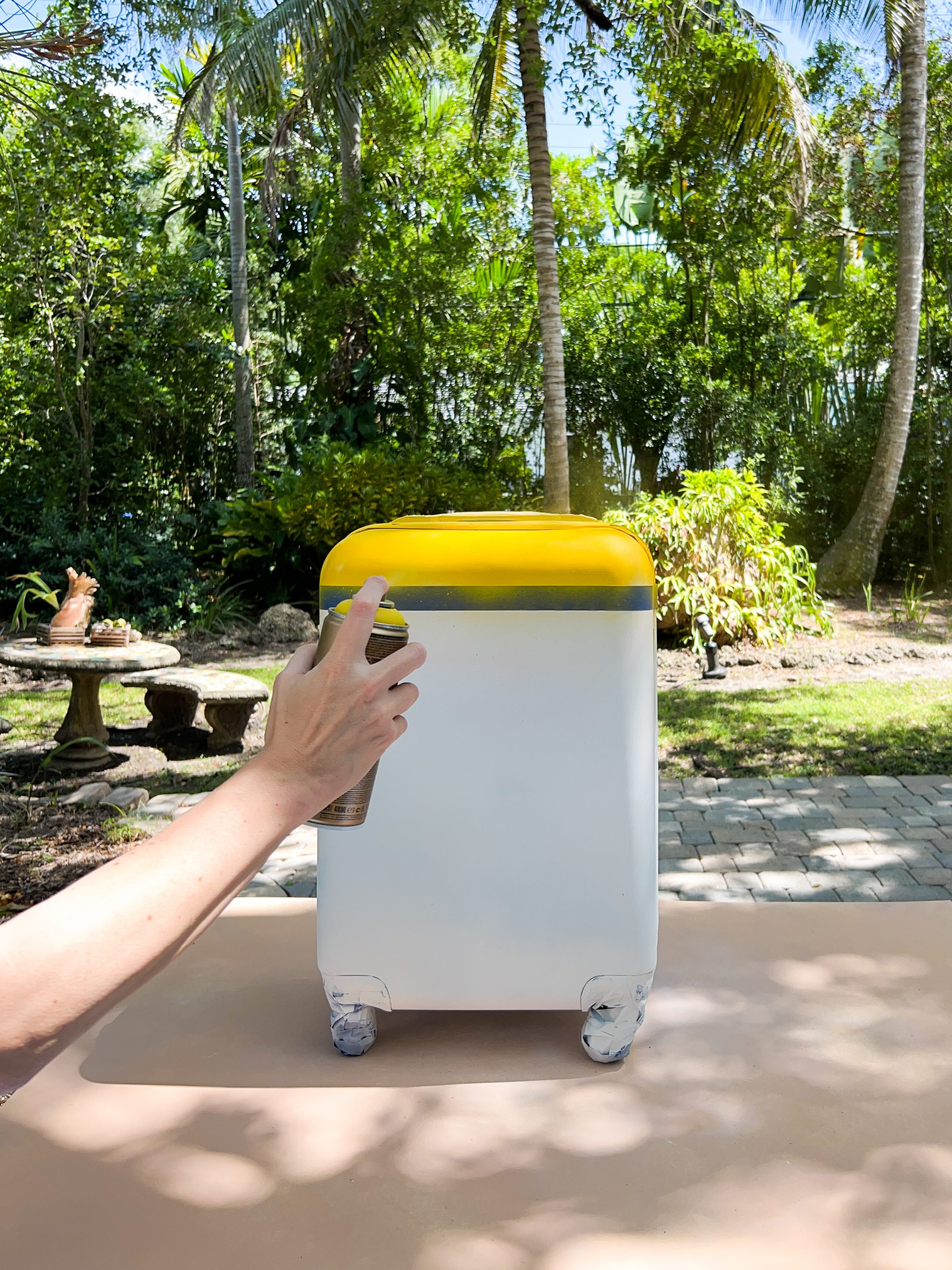 The Rainbow Suitcase Makeover – Travel in style the way you want