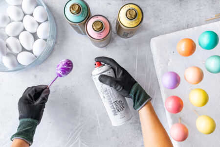 Pastel Marble Easter Wreath – Invite sping into your home