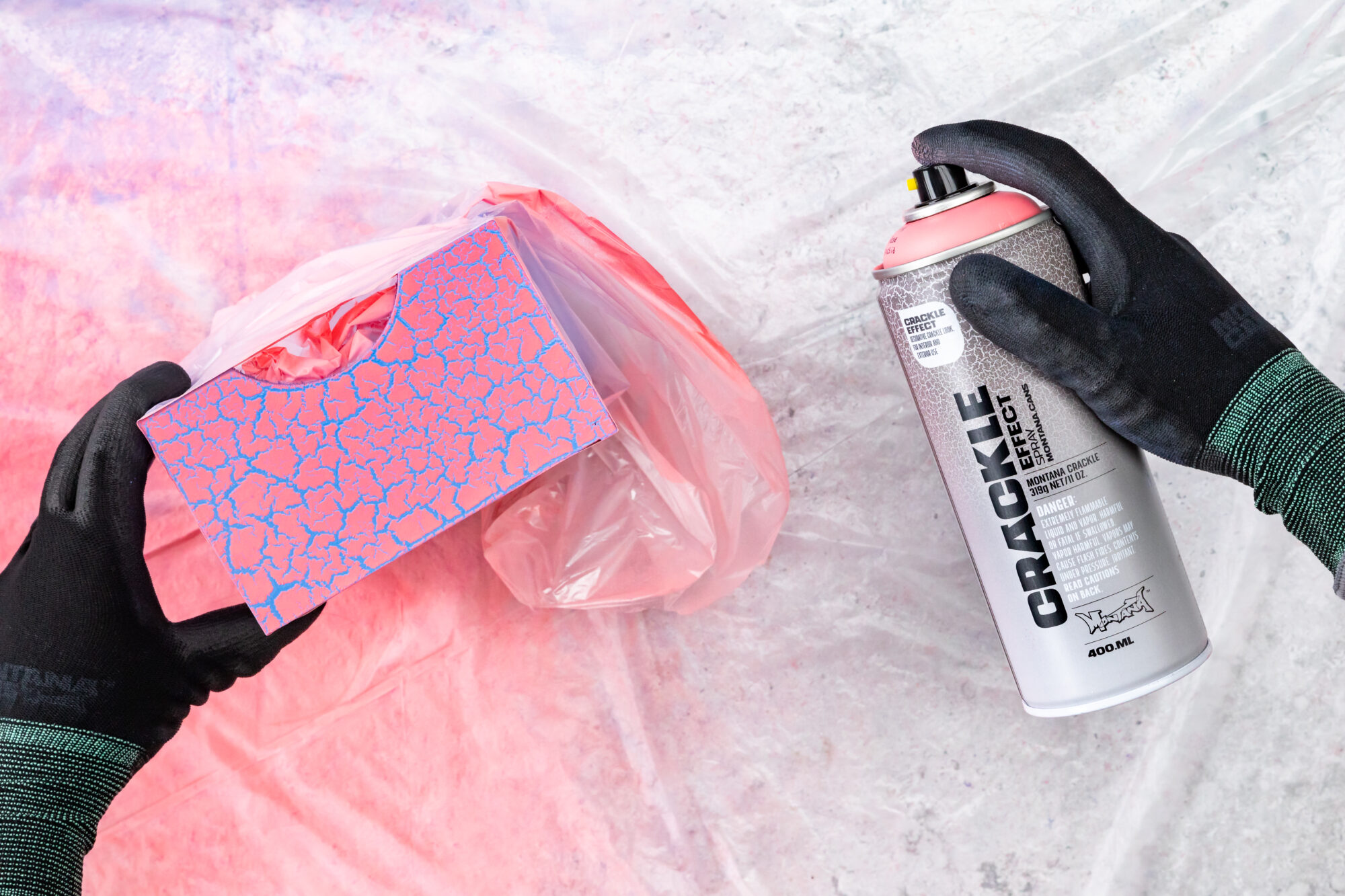 Introducing Four New CRACKLE EFFECT Colors – Give Your Proj