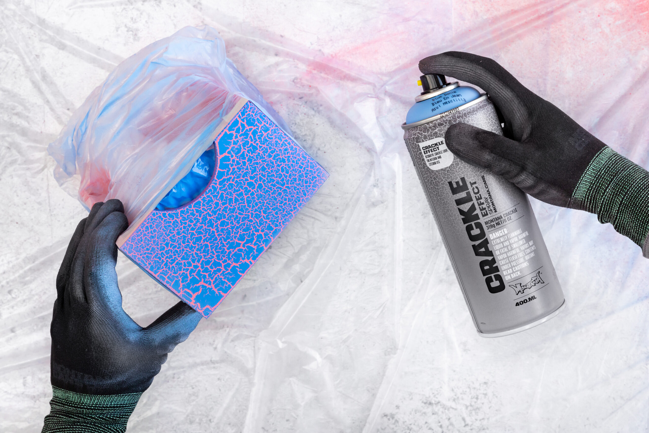 Introducing Four New CRACKLE EFFECT Colors – Give Your Proj